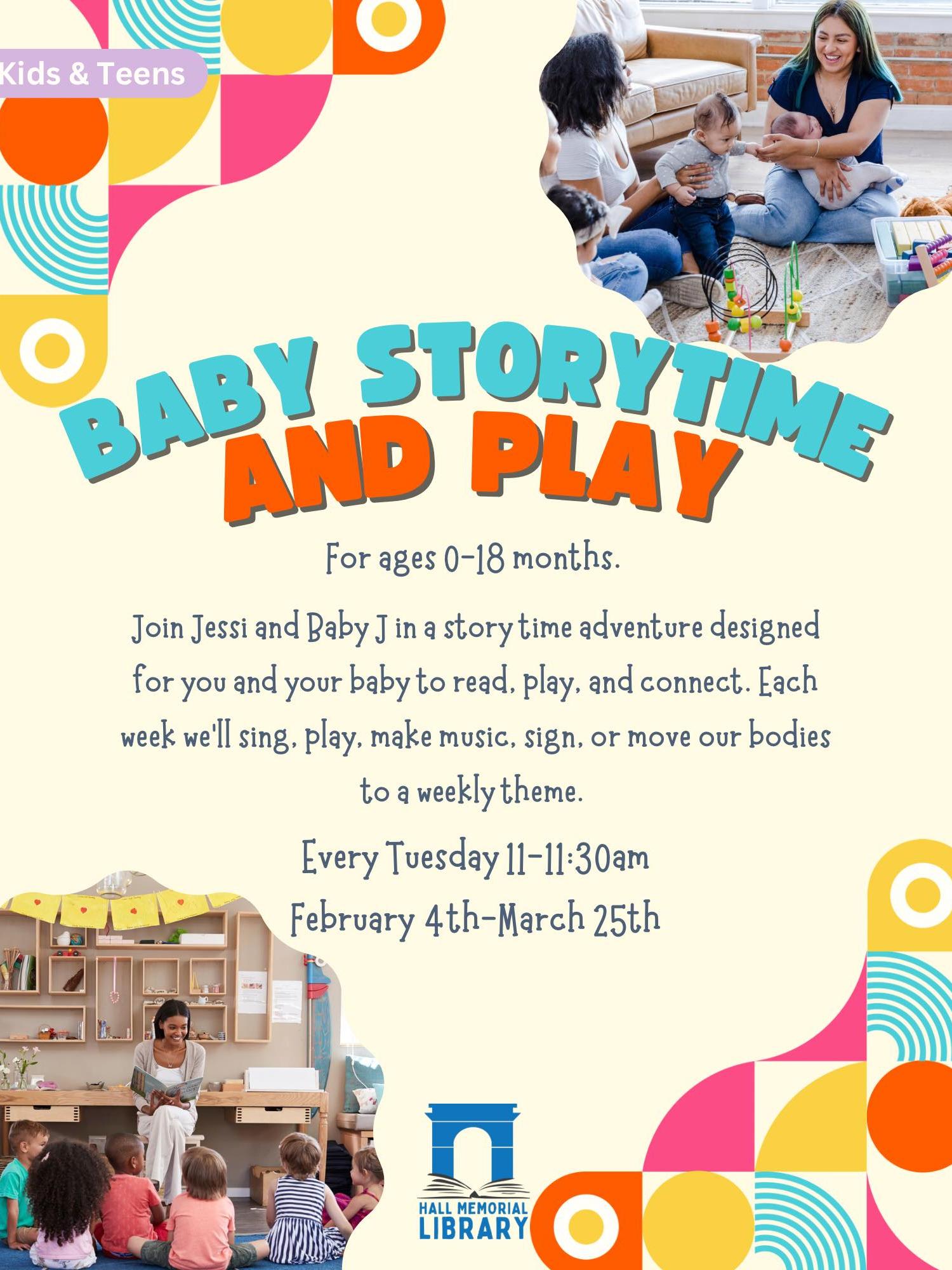Baby Storytime and Play | Hall Memorial Library